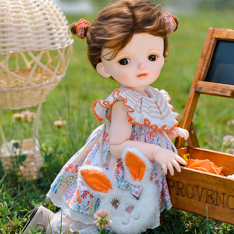 Cloveray Reborn Girl 20 Inch Hard Vinyl Lifelike Newborn BJD Toddler D