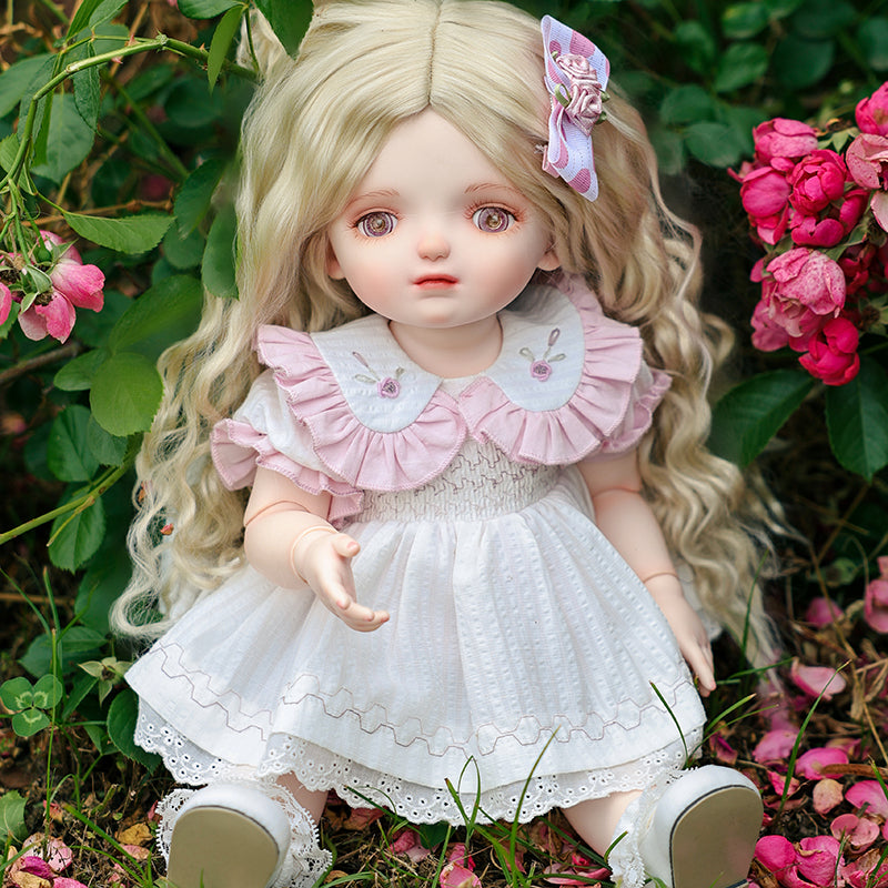 Cloveray 20 Inch Rigid Vinyl Lifelike Reborn BJD Toddler Dolls for Chi